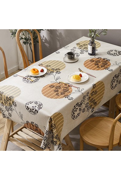 Hsexcel Su ve Yağ Lekesi Geçirmez Desenli Masa Örtüsü (Yurt Dışından) Hsexcel Su ve Yağ Lekesi Geçirmez Desenli Masa Örtüsü (Yurt Dışından)