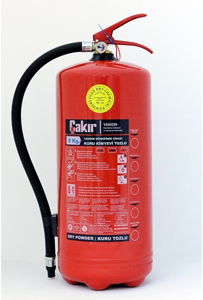 Çakır Yangın Söndürme Tüpü 9 kg Çakır Yangın Söndürme Tüpü 9 kg