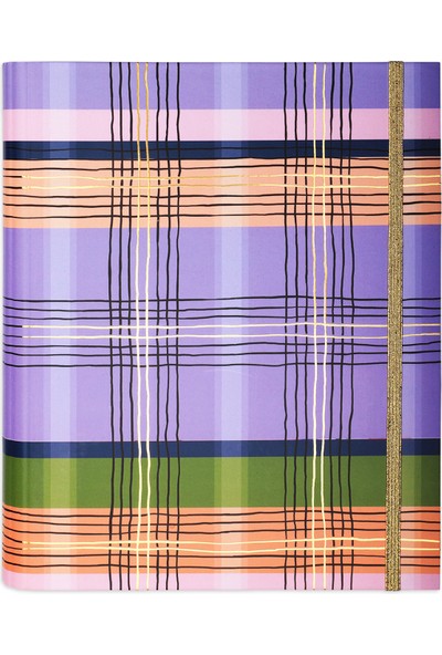 Victoria's Journals Gizli Spiralli Süresiz Ajanda, 3 Bölmeli Tarihsiz Planlayıcı Defter 16,5X22,5 Cm- Purple Kilt Victoria's Journals Gizli Spiralli Süresiz Ajanda, 3 Bölmeli Tarihsiz Planlayıcı Defter 16,5X22,5 Cm- Purple Kilt