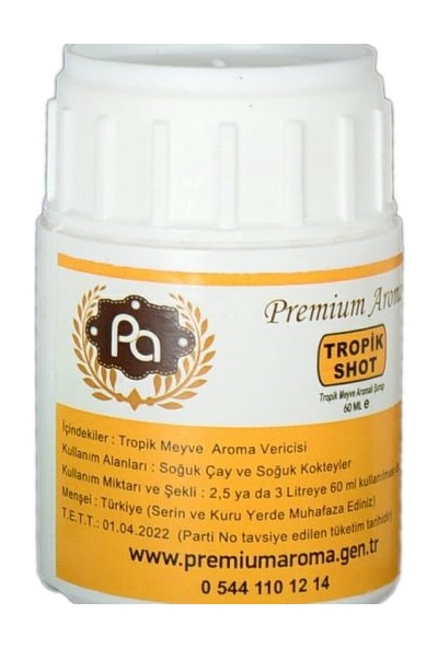 Premium Aroma Tropik Aroma