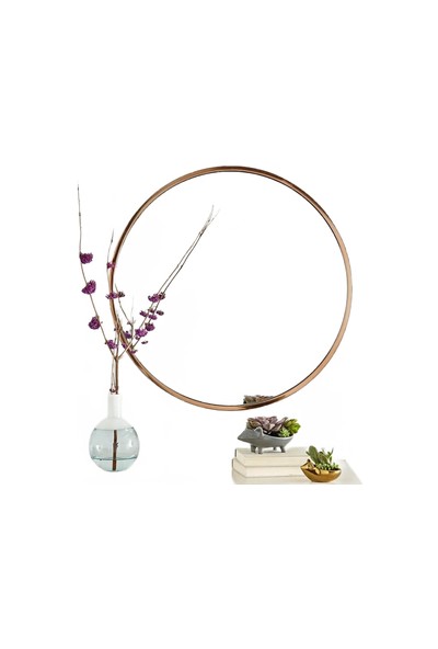 Zssld Retro Basit Metal Yuvarlak Banyo Aynası (Yurt Dışından) Zssld Retro Basit Metal Yuvarlak Banyo Aynası (Yurt Dışından)