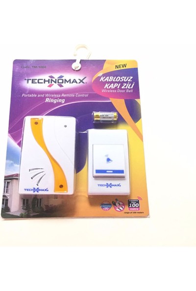 Meysan Menteşe Uzaktan Kumandalı Kapı Zili