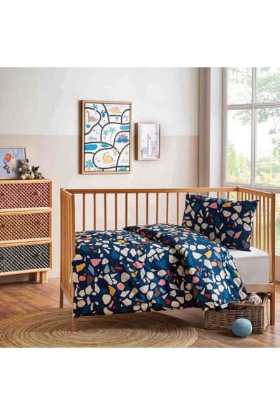 Hibboux Terazzo Bebek Nevresim Seti Hibboux Terazzo Bebek Nevresim Seti