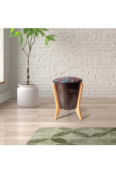 Sanal Mobilya Kova Puf Bakır - Model 70 Sanal Mobilya Kova Puf Bakır - Model 70