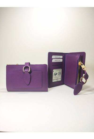 Biendias Mor Kadın Cüzdanı