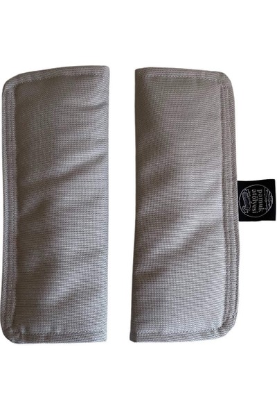 Pamuk Atölyesi Çocuk Emniyet Kemer Kılıfı Gri