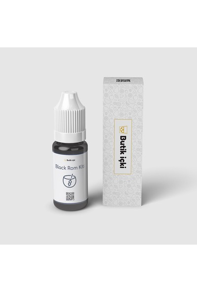 Butik Içki Black Rom Kiti 10ML Butik Içki Black Rom Kiti 10ML