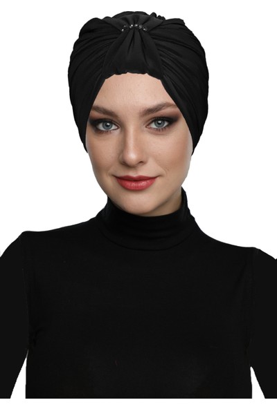 Fidan Bone Kristal Kelebek Taş Işlemeli Astarlı Siyah Hazır Türban Tesettür Abiye Bone Fidan Bone Kristal Kelebek Taş Işlemeli Astarlı Siyah Hazır Türban Tesettür Abiye Bone