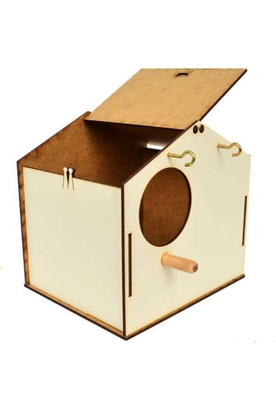 Pet Materyal Dekoratif Muhabbet Kuşu Yuvası Pet Materyal Dekoratif Muhabbet Kuşu Yuvası