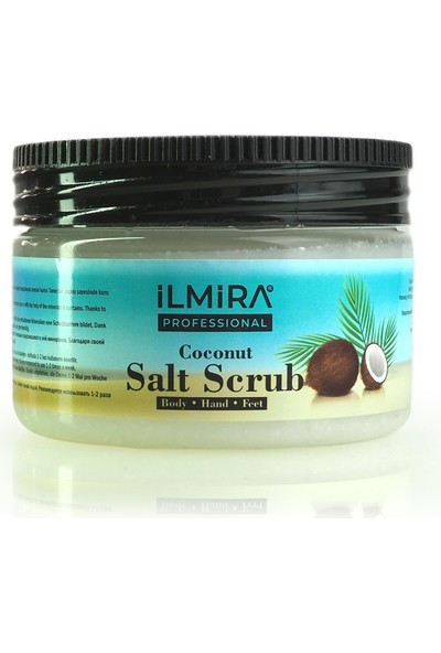 Ilmira Professıonal Hindistan Cevizi Salt Scrub 300 ml Vücut Peeling Ilmira Professıonal Hindistan Cevizi Salt Scrub 300 ml Vücut Peeling