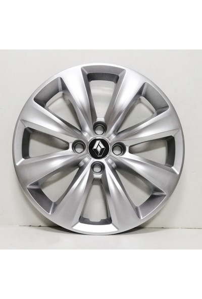 Çobanoğlu Grup Clio 5 Jant Kapağı Takımı 15 Inç +Kırılmaz Amblem