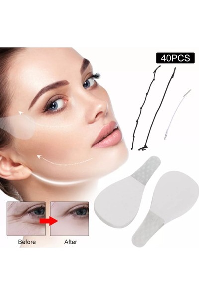 Dermasuction 40 Adet Ipli Kaş Germe Bant Göz Boyun Germe Bandı Dermasuction 40 Adet Ipli Kaş Germe Bant Göz Boyun Germe Bandı
