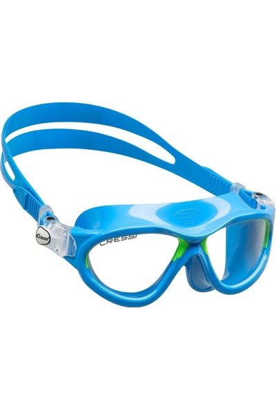 Cressi Mini Cobra 7-15 Yaş Blue / Lime Yüzücü Gözlüğü Cressi Mini Cobra 7-15 Yaş Blue / Lime Yüzücü Gözlüğü