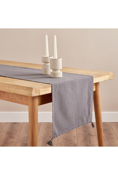 Bella Maison Margot Runner Antrasit (40X150 Cm) Bella Maison Margot Runner Antrasit (40X150 Cm)