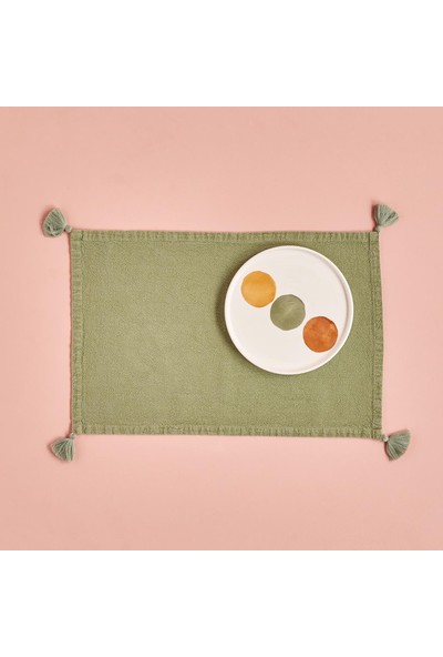 Bella Maison Margot 2'li Amerikan Servis Haki (30X45 Cm) Bella Maison Margot 2'li Amerikan Servis Haki (30X45 Cm)