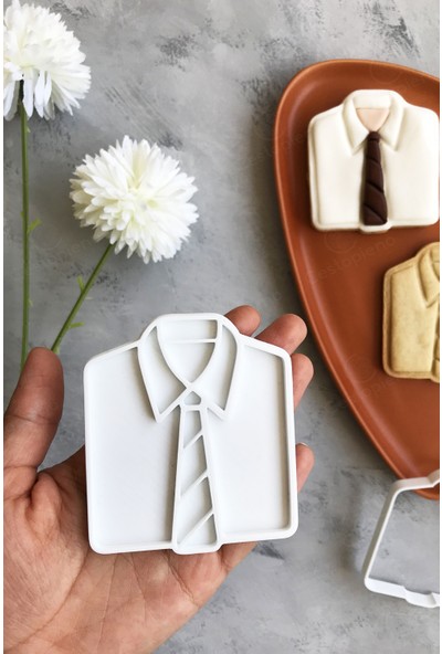 Cestopieno Gömlek Şekilli Hamur Kurabiye Kalıbı