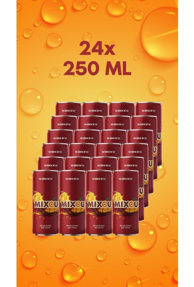 Mixou Portakallı Kola - Karışık Aromalı Gazlı İçecek 24 x 250 ml Mixou Portakallı Kola - Karışık Aromalı Gazlı İçecek 24 x 250 ml