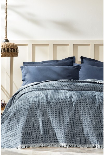 Yataş Bedding Tek Kişilik Marita Pike Takımı - Lacivert