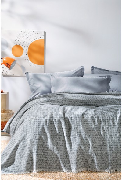 Yataş Bedding Tek Kişilik Marita Pike Takımı - Gri