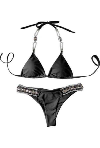 St Decor Parıltılı Kadın Push Bras Bikini Seti (Yurt Dışından) St Decor Parıltılı Kadın Push Bras Bikini Seti (Yurt Dışından)