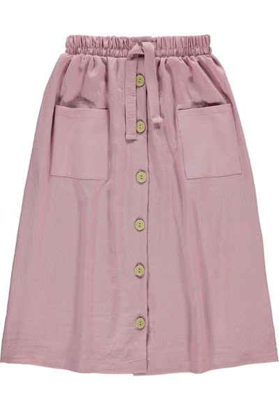 Civil Girls Kız Çocuk Etek 6-9 Yaş Pudra