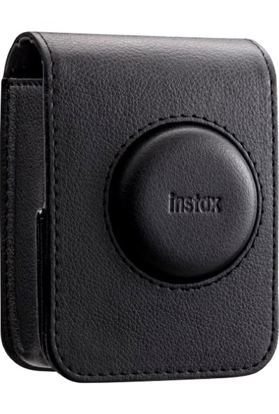 Instax Mini Evo Siyah Deri Çanta Instax Mini Evo Siyah Deri Çanta