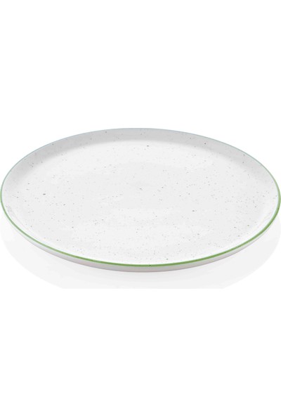 The Mia Dots Servis Tabağı - 30 cm - Yeşil The Mia Dots Servis Tabağı - 30 cm - Yeşil