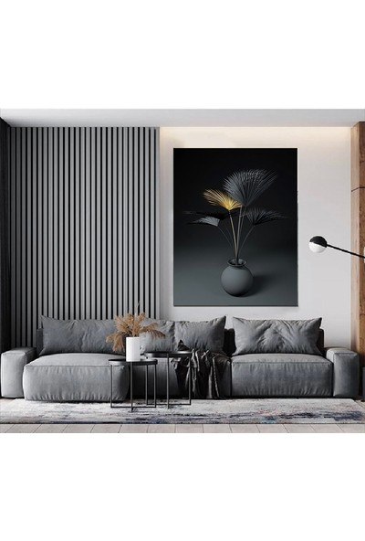 Gülen Design Modern Vazo Kanvas Gülen Design KNVS00215 Gülen Design Modern Vazo Kanvas Gülen Design KNVS00215