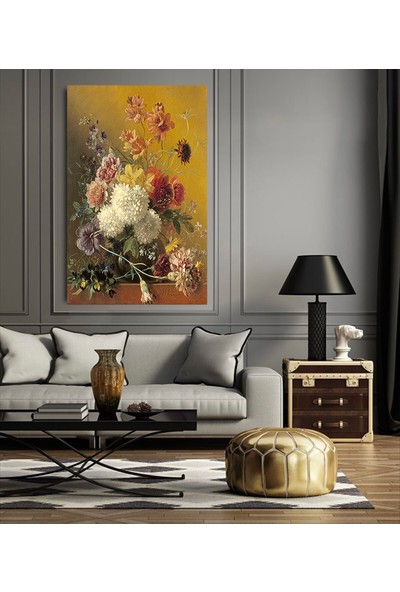 Gülen Design Dekoratif Çiçek Kanvas Gülen Design KNVS00073 Gülen Design Dekoratif Çiçek Kanvas Gülen Design KNVS00073