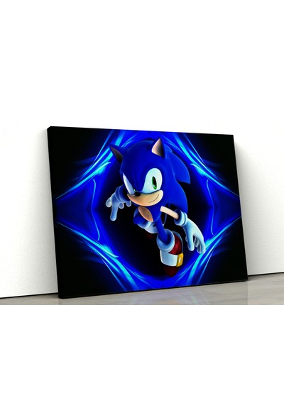 Uckanlar Tekli Kanvas Tablo, Dekor, Sonic, Çocuk Odası, Dekoratif Uckanlar Tekli Kanvas Tablo, Dekor, Sonic, Çocuk Odası, Dekoratif