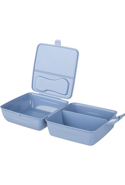 Emofom 3 Bölmeli Lunch Box Beslenme Kabı + Çatal Kaşık Seti Emofom 3 Bölmeli Lunch Box Beslenme Kabı + Çatal Kaşık Seti