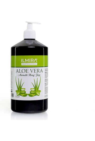 Ilmira Professıonal Aloe Vera Aromatik Masaj Yağı 1 L Ilmira Professıonal Aloe Vera Aromatik Masaj Yağı 1 L