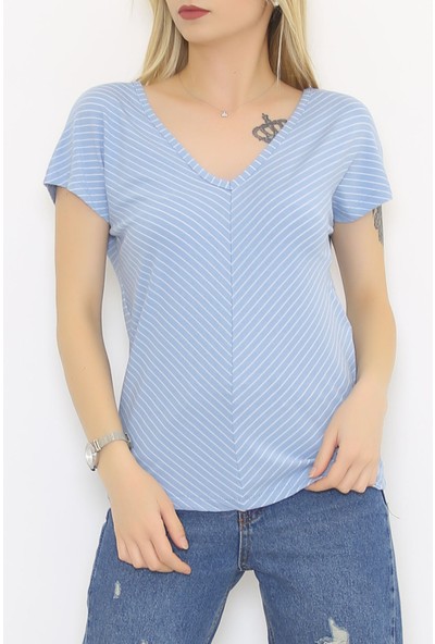 Aygi Ön Arka V Yaka Tişört Bebemavi Aygi Ön Arka V Yaka Tişört Bebemavi