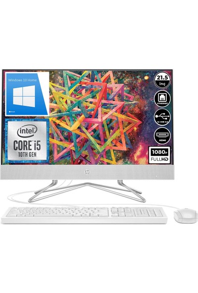 Hp 200 G4 123S9ES04 Intel Core I5-10210U 16GB 512SSD Windows 10 Home 21.5 Hp 200 G4 123S9ES04 Intel Core I5-10210U 16GB 512SSD Windows 10 Home 21.5