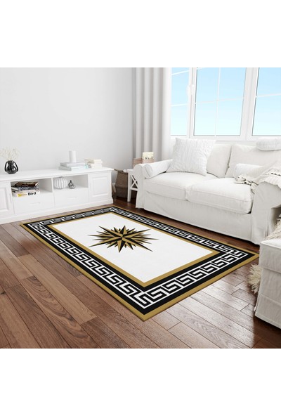 YTR Home Dijital Baskı Kaymaz Taban Yıkanabilir HALI E1012 YTR Home Dijital Baskı Kaymaz Taban Yıkanabilir HALI E1012