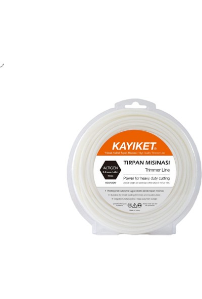 Kayıket Yüksek Kaliteli Tırpan Misinası 3.3mm 46M