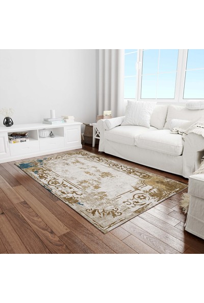 YTR Home Dijital Baskı Kaymaz Taban Yıkanabilir HALI E1073 YTR Home Dijital Baskı Kaymaz Taban Yıkanabilir HALI E1073