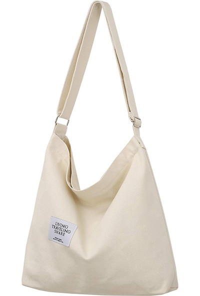 Covelin Kadın Retro Büyük Boy Kanvas Omuz Çantası (Yurt Dışından) Covelin Kadın Retro Büyük Boy Kanvas Omuz Çantası (Yurt Dışından)