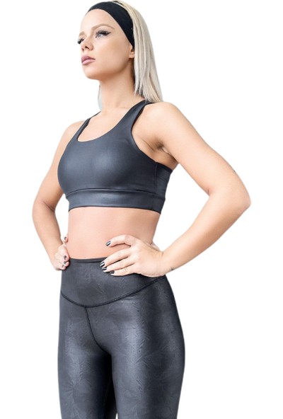 Nidas Store Kadın Deri Görünümlü Tayt 1173 Nidas Store Kadın Deri Görünümlü Tayt 1173