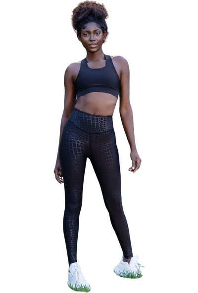 Nidas Store Kadın Deri Görünümlü Tayt 1145 Nidas Store Kadın Deri Görünümlü Tayt 1145