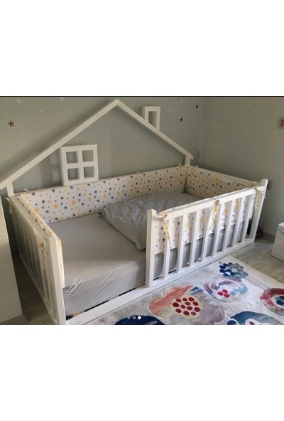 Baby Kinder Star Happy Montessori Bebek ve Çocuk Karyolası Baby Kinder Star Happy Montessori Bebek ve Çocuk Karyolası