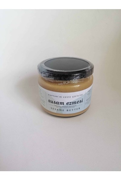 Kaptanın Ceviz Çiftliği Susam Ezmesi 250 gr Kaptanın Ceviz Çiftliği Susam Ezmesi 250 gr