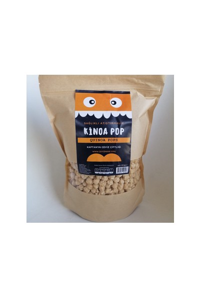 Kaptanın Ceviz Çiftliği Kinoa Pop Kahvaltılık grevrek 50 gr