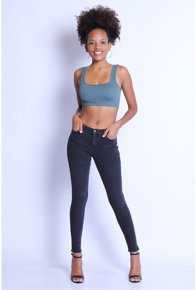 Twister Kadın Pantolon Mindy 9205-49 Antrasit