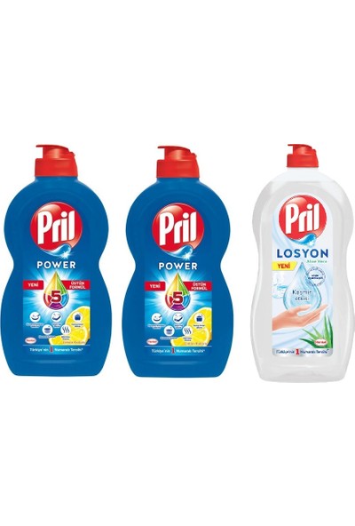 Pril Power Bulaşık Deterjanı Limon 2 x 1,35 kg + Pril Bulaşık Deterjanı Losyon Aleo Vera 1,44 kg Pril Power Bulaşık Deterjanı Limon 2 x 1,35 kg + Pril Bulaşık Deterjanı Losyon Aleo Vera 1,44 kg