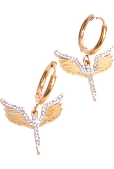 PIERPARIS Kupe Celik Rose Gold Kirstal Taşli Ozel Tasarim