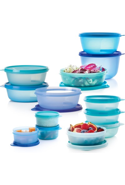 Tupperware Saklama ve Servis Kabı 13 Parça