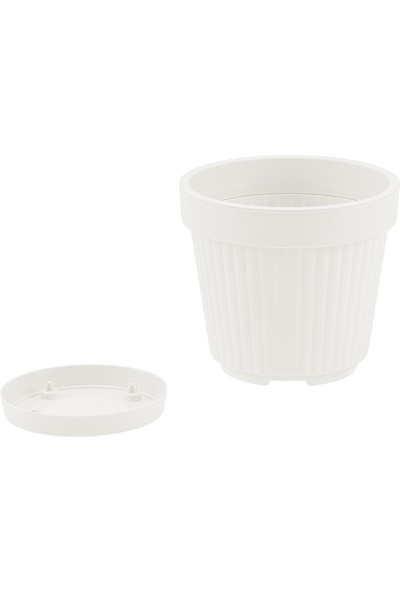 Madame Coco Jolıe Saksı - Soft Ekru - 3750 ml Madame Coco Jolıe Saksı - Soft Ekru - 3750 ml