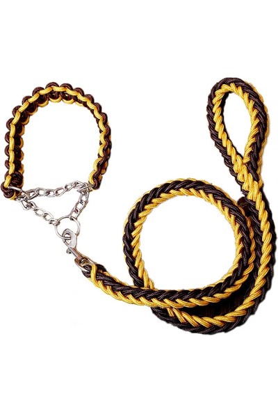 Zsykd Köpek Tasma Örgülü Kemer Evcil Hayvan Patlamaya Dayanıklı Tasma, Boyut: Xl (Zincir Sarı ں) (Yurt Dışından) Zsykd Köpek Tasma Örgülü Kemer Evcil Hayvan Patlamaya Dayanıklı Tasma, Boyut: Xl (Zincir Sarı ں) (Yurt Dışından)