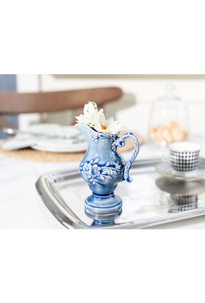 Madame Coco Brigitte Saksı - Indigo Madame Coco Brigitte Saksı - Indigo